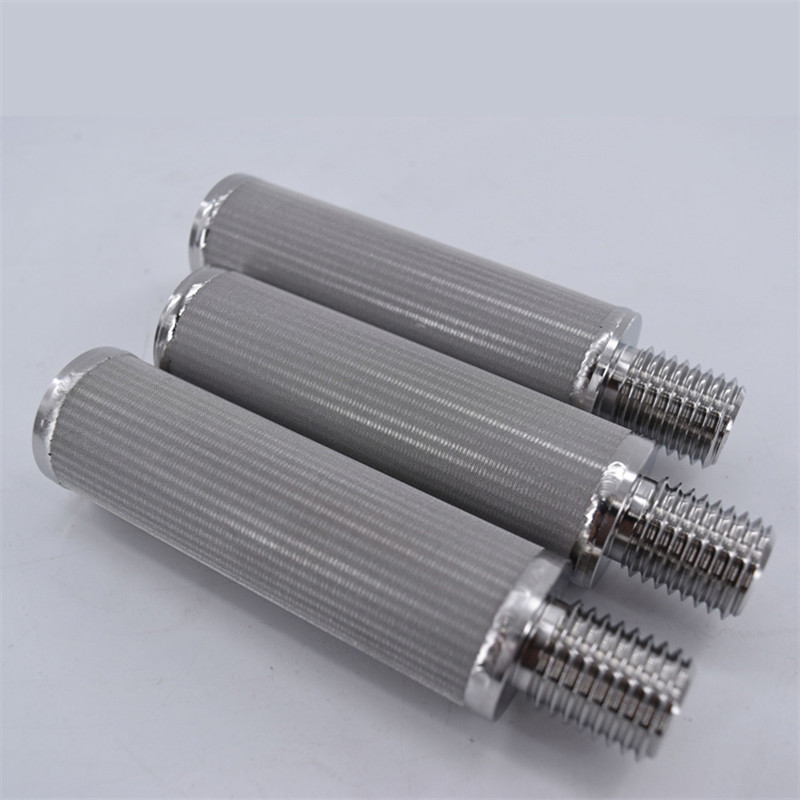 Stainless Steel High Precision Filter Element Cartridge Up To 150°C For ...