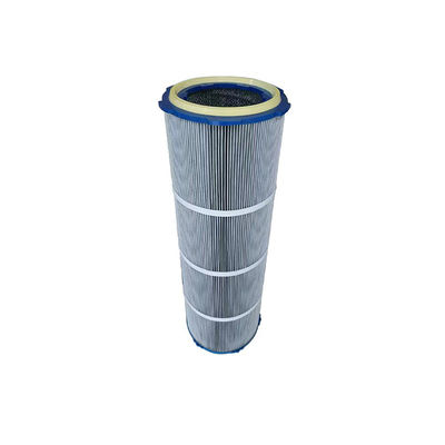 Fiberglass 1UM Industrial Dust Collector Cartridge Filters 95% Efficiency